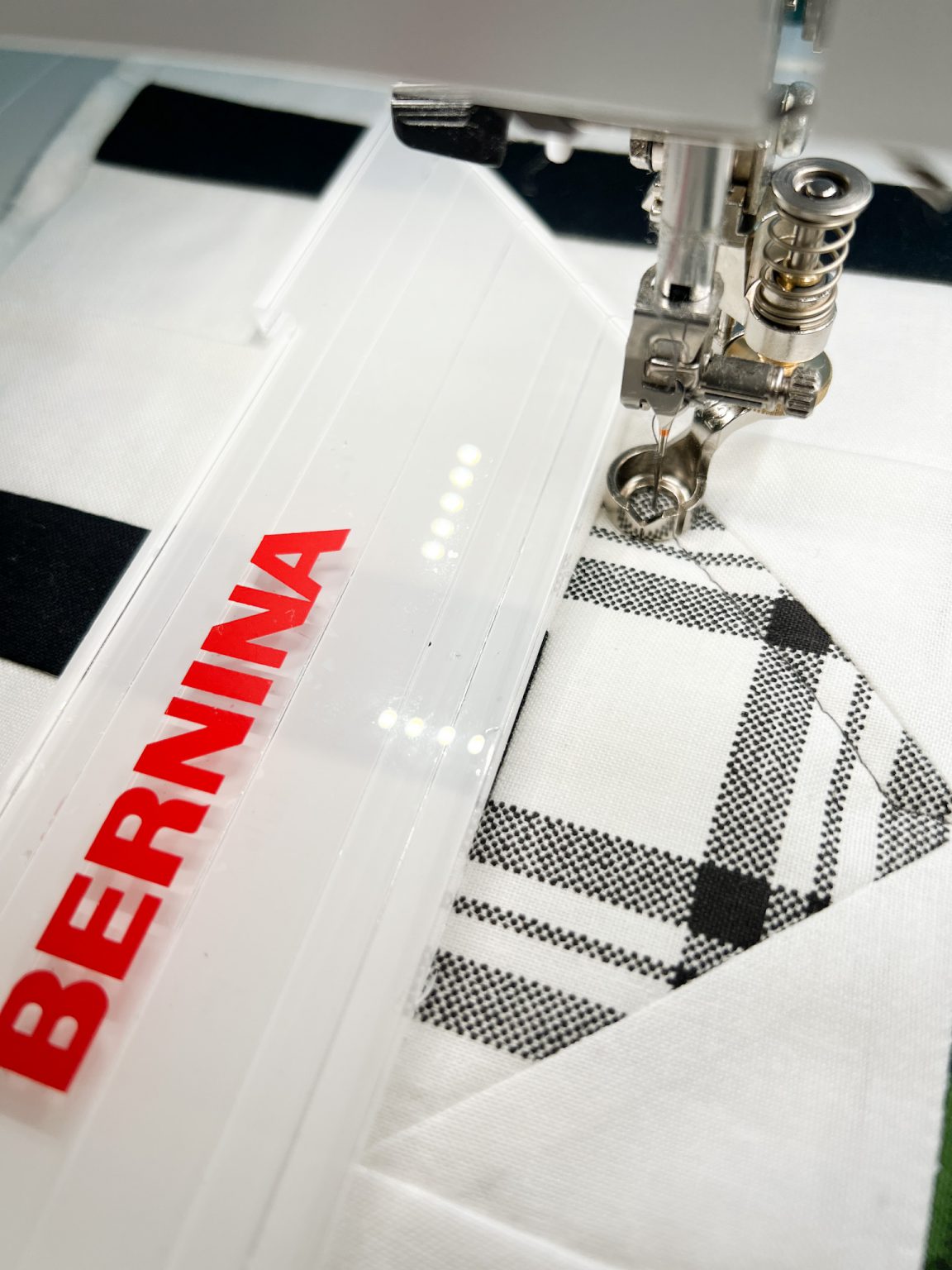 Quilting with the Adjustable Ruler Foot with Slit #72S - WeAllSew