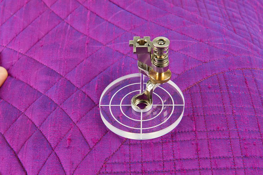 Tips for Using the Adjustable Ruler Foot with Slit #72S - WeAllSew