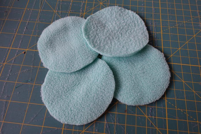 Sew Your Own Snuffle Mat DIY - cut out circles - WeAllSew