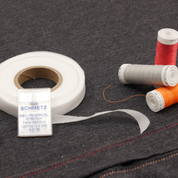 Twin Needle Hemming - WeAllSew