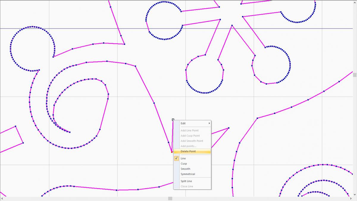 Remove the Tie On/Off on Embroidery Designs in Art & Stitch