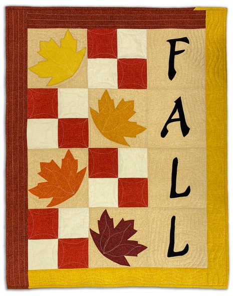 Autumn Wall Hanging Quilt - WeAllSew