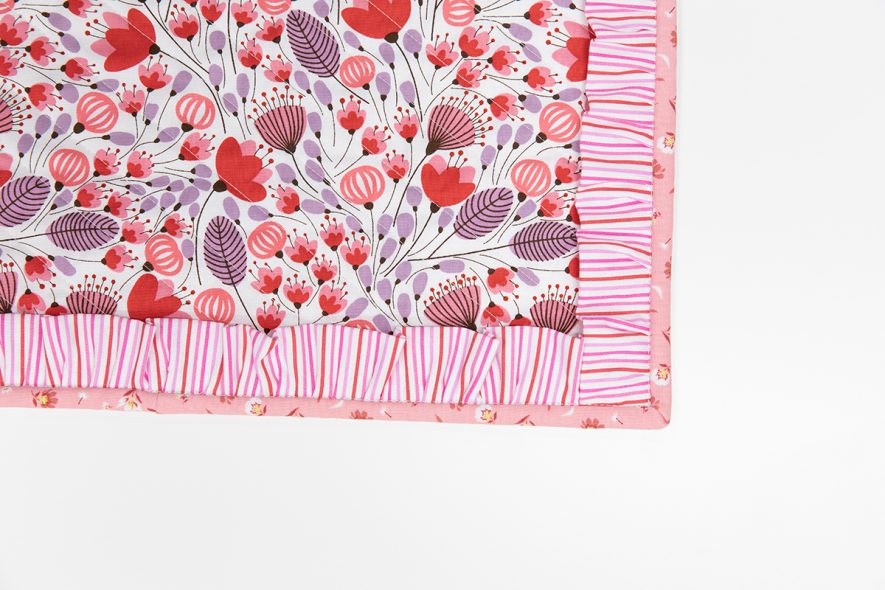 Binding with Ruffles - WeAllSew