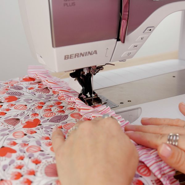 Binding with Ruffles - WeAllSew