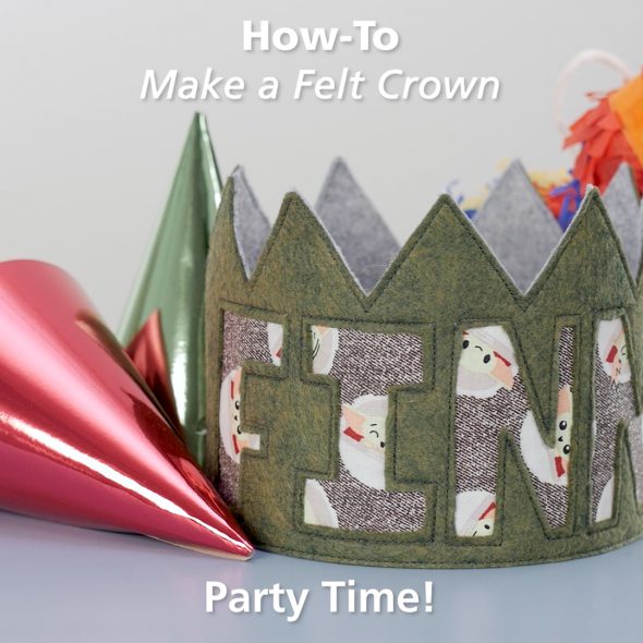 How to Make a Felt Crown - WeAllSew