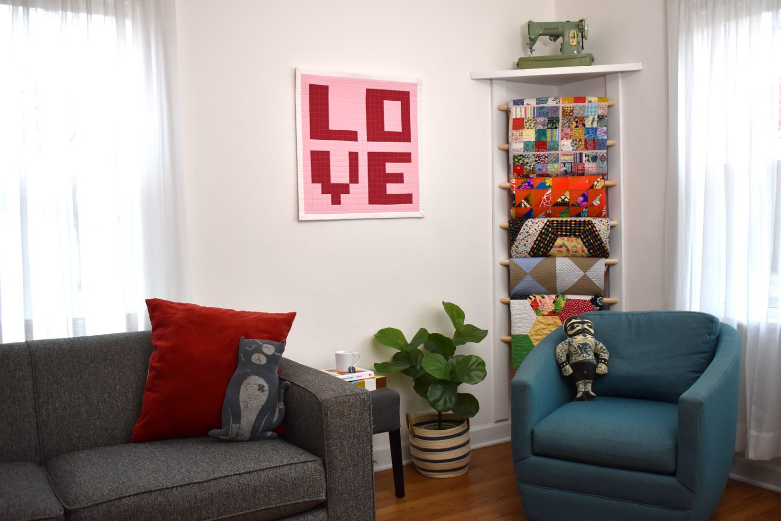 Orphan Block Mini Quilt - WeAllSew