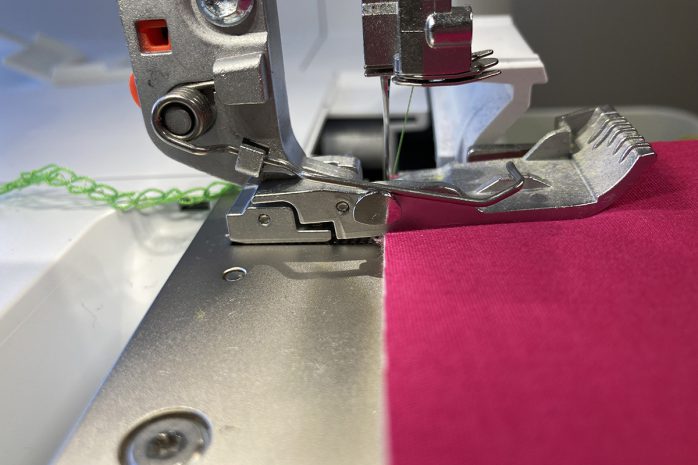 Height Compensating Tools on the Overlocker - WeAllSew