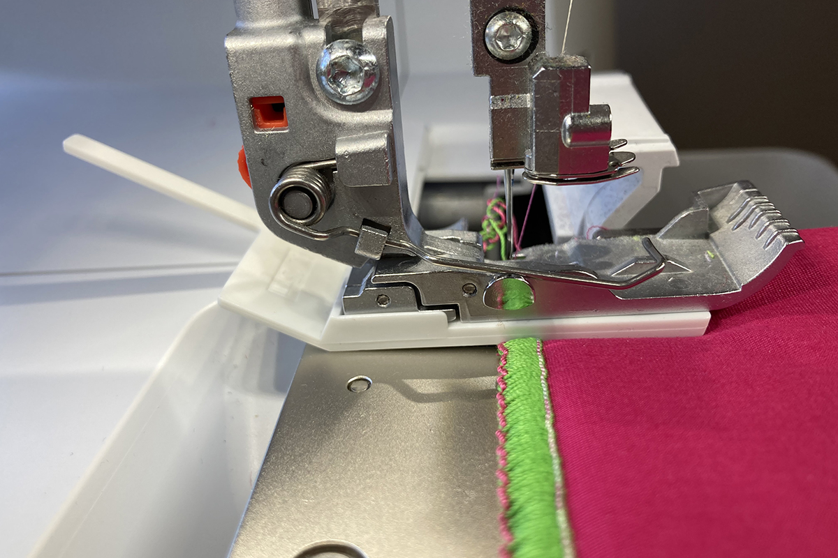 Height Compensating Tools on the Overlocker - WeAllSew