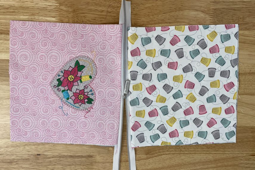 Sewing Heart Pouch Weallsew