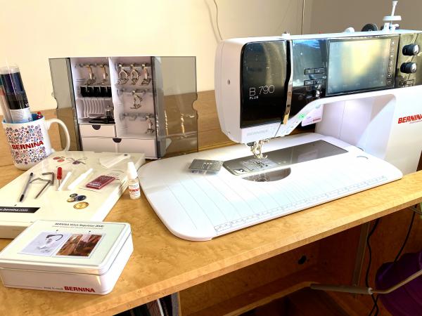 Adding a New BERNINA 790 PLUS to the Fleet - WeAllSew