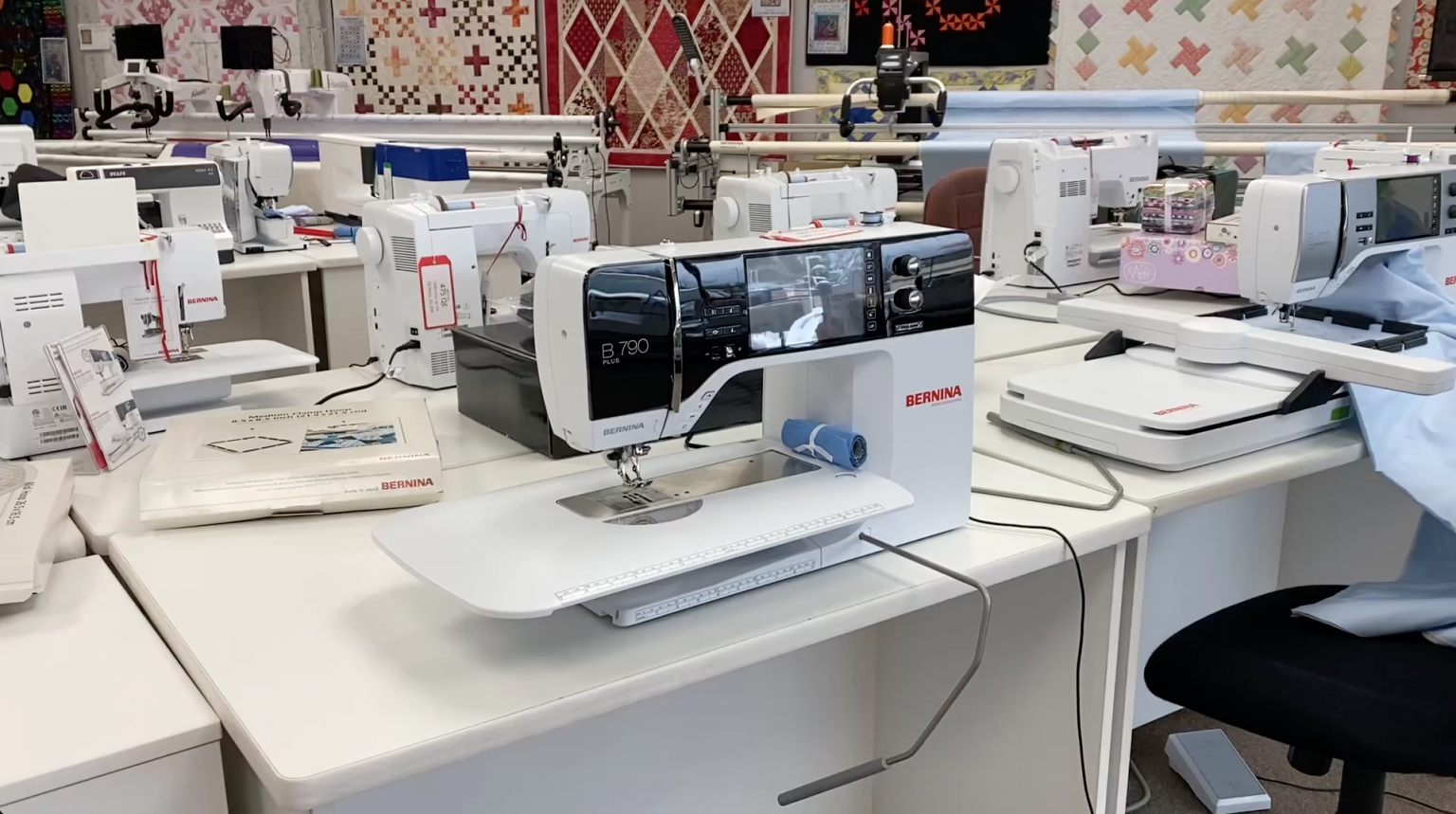 Adding a New BERNINA 790 PLUS to the Fleet - WeAllSew