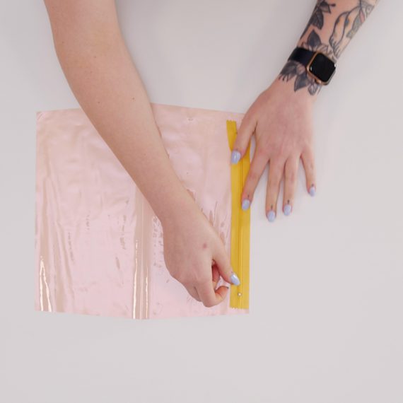 Vinyl Zip Pouch - WeAllSew
