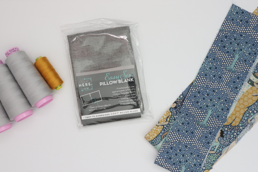 Boring to Beautiful Blanks with Your Serger, Part Four: Pillow