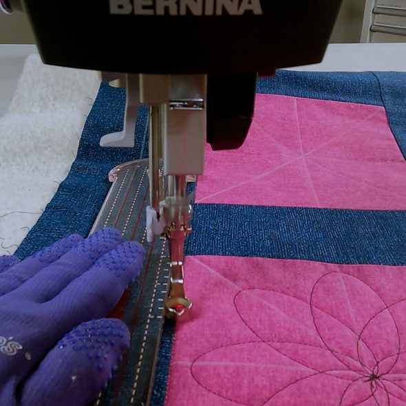 Rulerwork: BERNINA Straight Edge Ruler - WeAllSew
