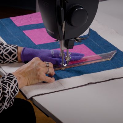 Rulerwork: BERNINA Straight Edge Ruler - WeAllSew