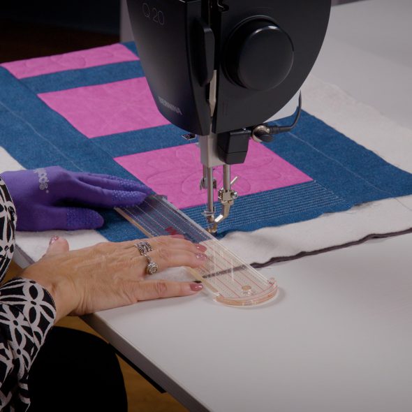 Rulerwork: BERNINA Straight Edge Ruler - WeAllSew