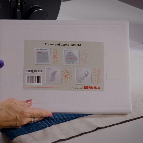 Rulerwork: BERNINA Nested Mini Ovals - WeAllSew