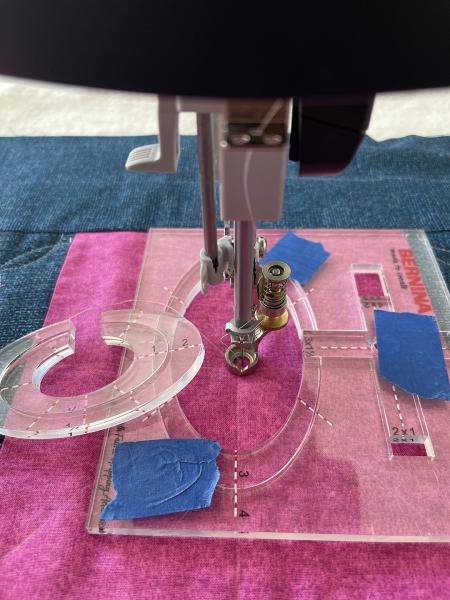 Rulerwork: BERNINA Nested Mini Ovals - WeAllSew