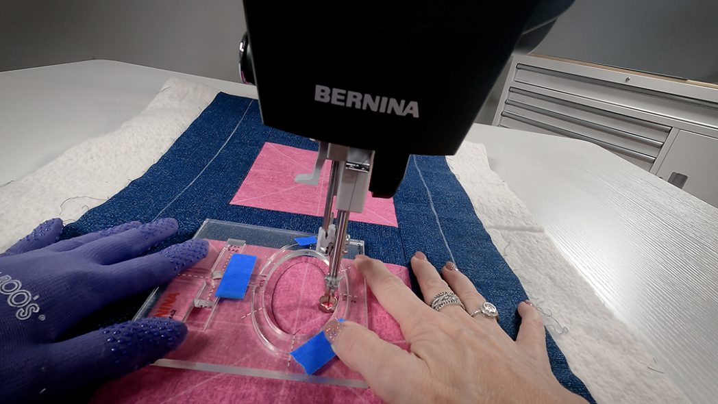 Rulerwork: BERNINA Nested Mini Ovals - WeAllSew