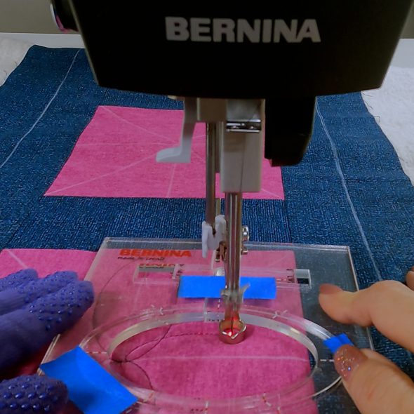 Rulerwork: BERNINA Nested Mini Ovals - WeAllSew