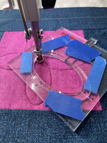 Rulerwork: BERNINA Nested Mini Ovals - WeAllSew