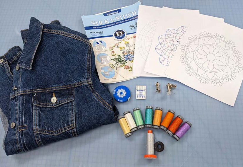 Denim Jacket Upcycle With Your Sewing Machine - WeAllSew