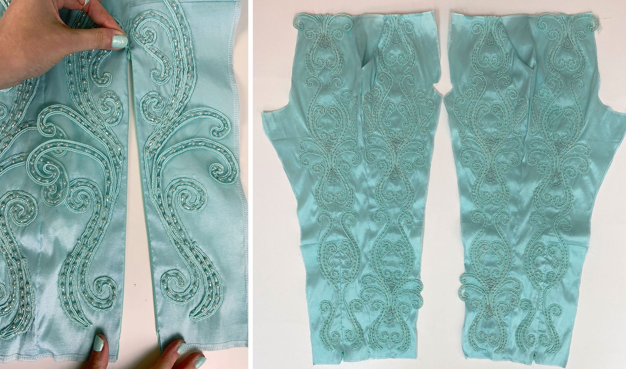 Creating Appliqué Covered Pants for a High Fashion Cinderella Cosplay ...