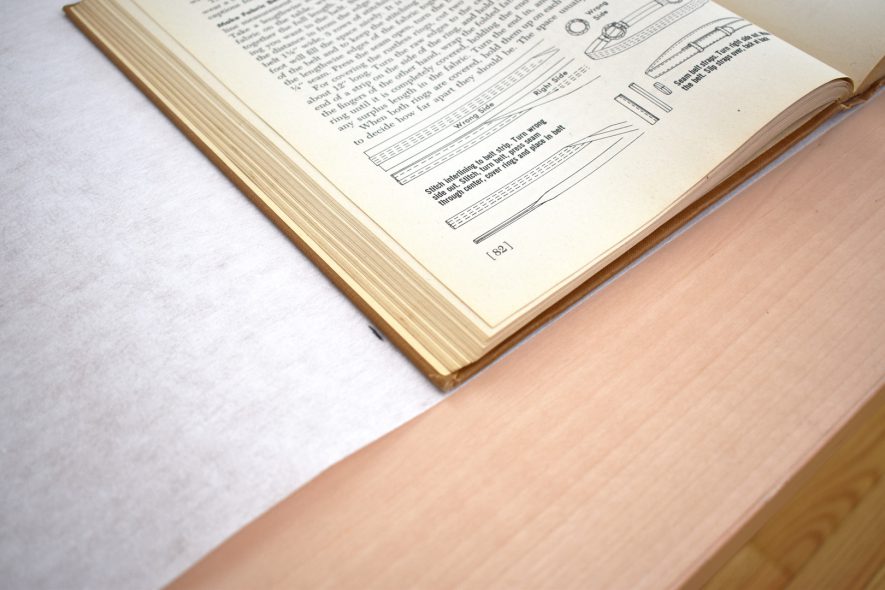 How to Make a Simple Fabric Book Cover - WeAllSew