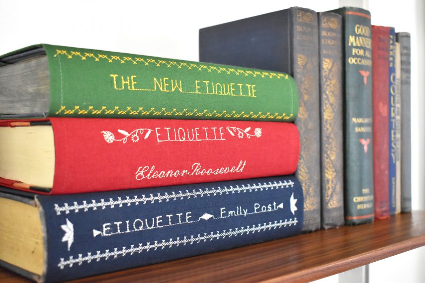 How to Make a Simple Fabric Book Cover - WeAllSew