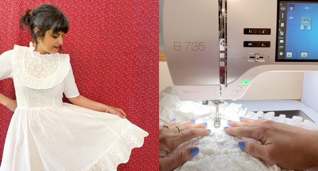 Learn How to Sew and Embroider Silk Voile - WeAllSew