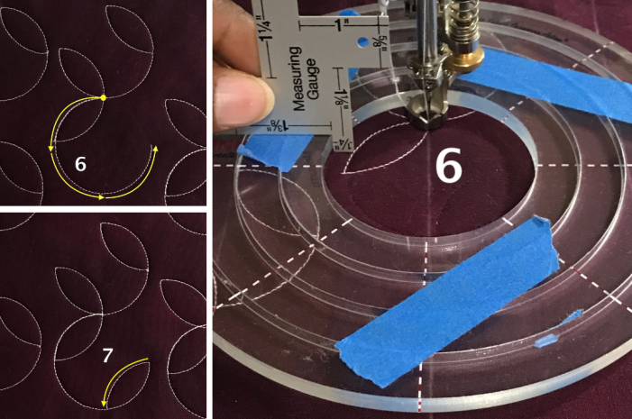 Essential Ruler Quilting Challenge, Part Two: Circles - WeAllSew