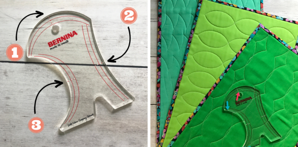 Essential Ruler Quilting Challenge, Part Three: Curves - WeAllSew