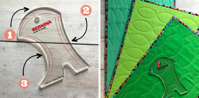 Essential Ruler Quilting Challenge, Part Three: Curves - WeAllSew