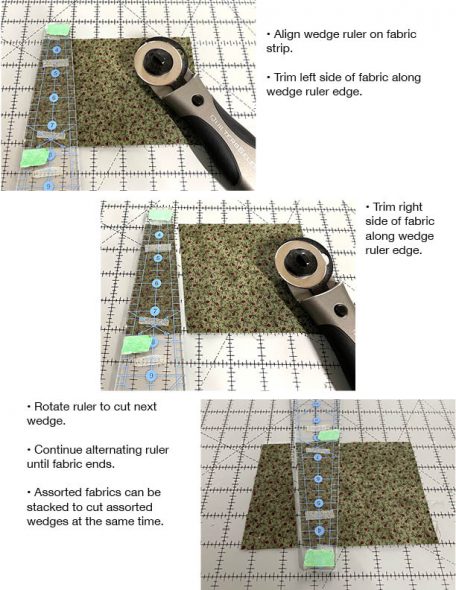 Cutting Wedges - WeAllSew