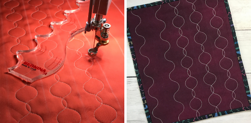 Essential Ruler Quilting Challenge, Part Three: Curves - WeAllSew