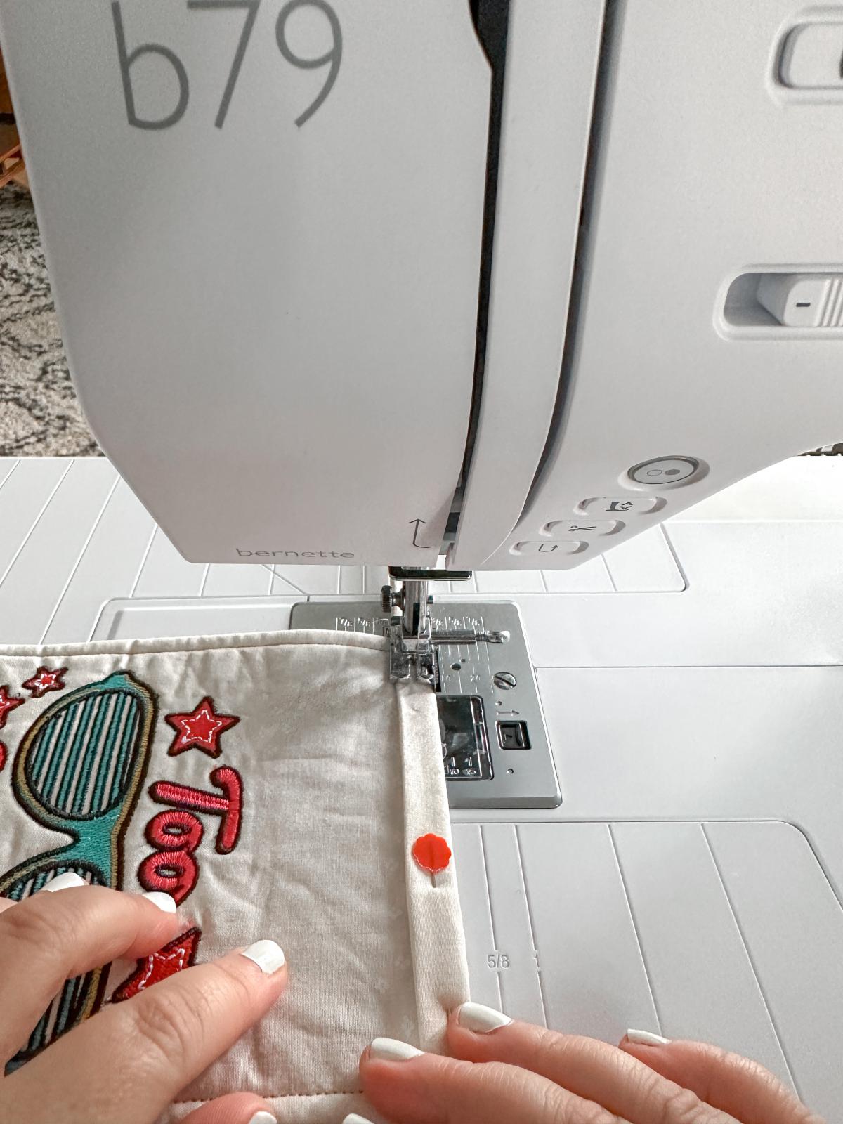 BERNINA WeAllSew Celebration Banner Tutorial Finish Banner 2 - WeAllSew