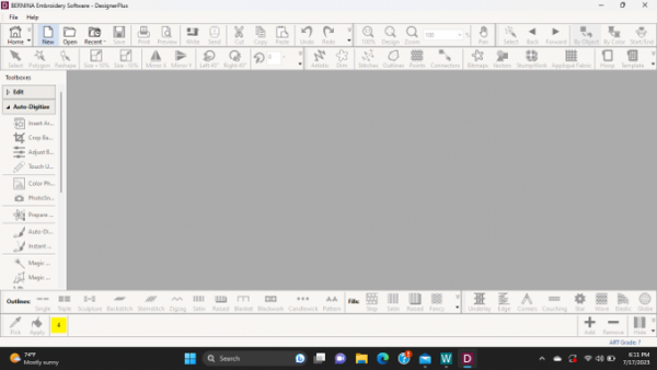 Digitizing Letters in BERNINA Designer Plus Software - WeAllSew