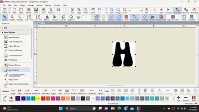 Digitizing Letters in BERNINA Designer Plus Software - WeAllSew