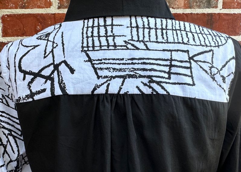 One Shirt Pattern Three Ways, Part One: Colorblocking - WeAllSew