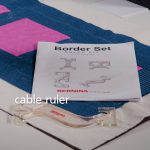 Rulerwork: BERNINA Cable Ruler - WeAllSew