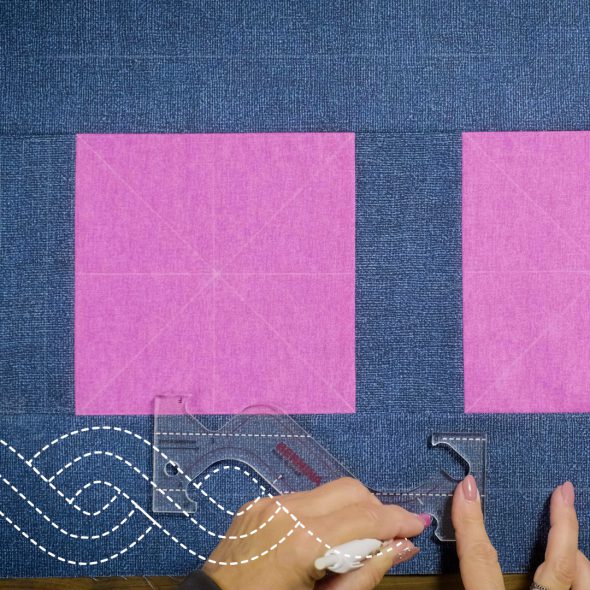 Rulerwork: BERNINA Cable Ruler - WeAllSew