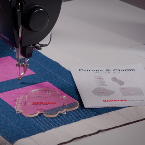 Rulerwork: BERNINA Clamshell Ruler - WeAllSew