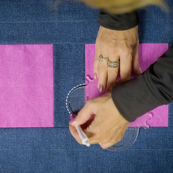 Rulerwork: BERNINA Clamshell Ruler - WeAllSew