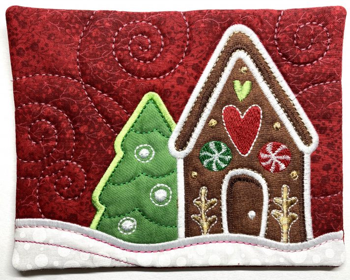 Hoopin' It Up: Embroidered Holiday Mug Rugs - WeAllSew