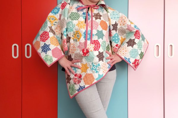How to Make a Quilted Poncho - WeAllSew