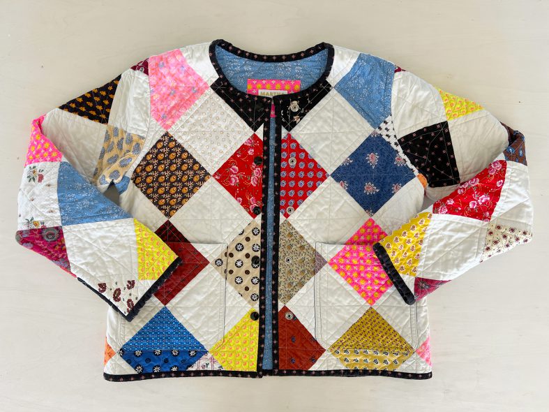 TAMARACK QAL FINISHED JACKET FLAT LAY - WeAllSew