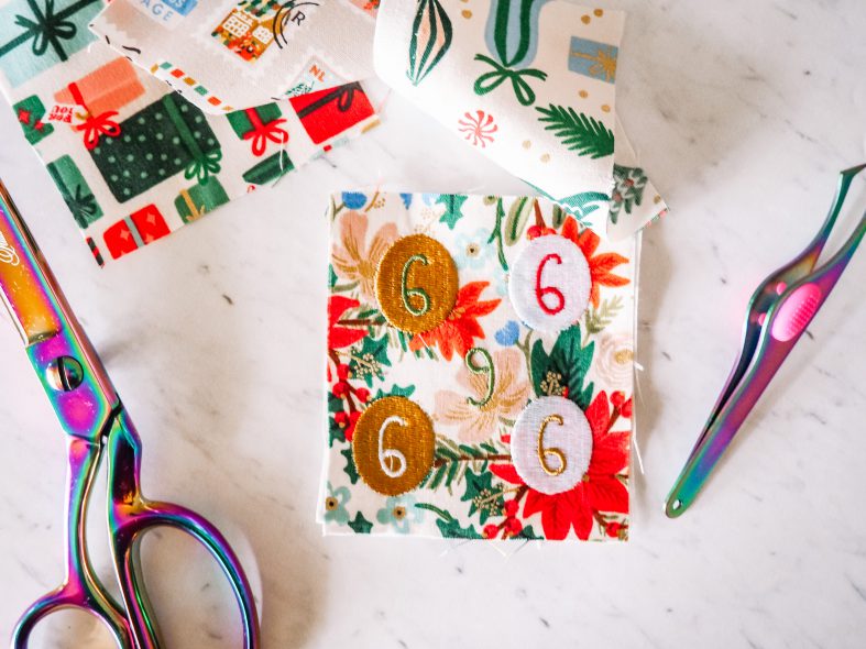 Christmas Countdown Wall Hanging, Part Two - WeAllSew