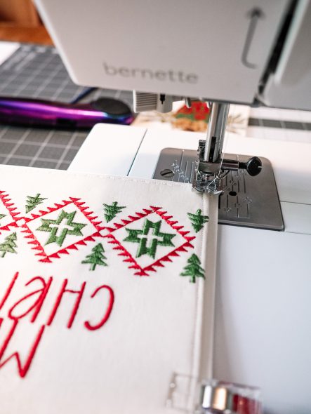 Embroidered Card Tutorial - WeAllSew