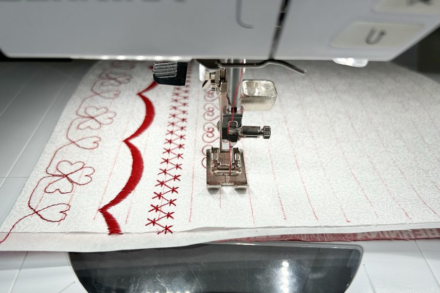 Creativity with Sideways Motion Foot #40C - WeAllSew