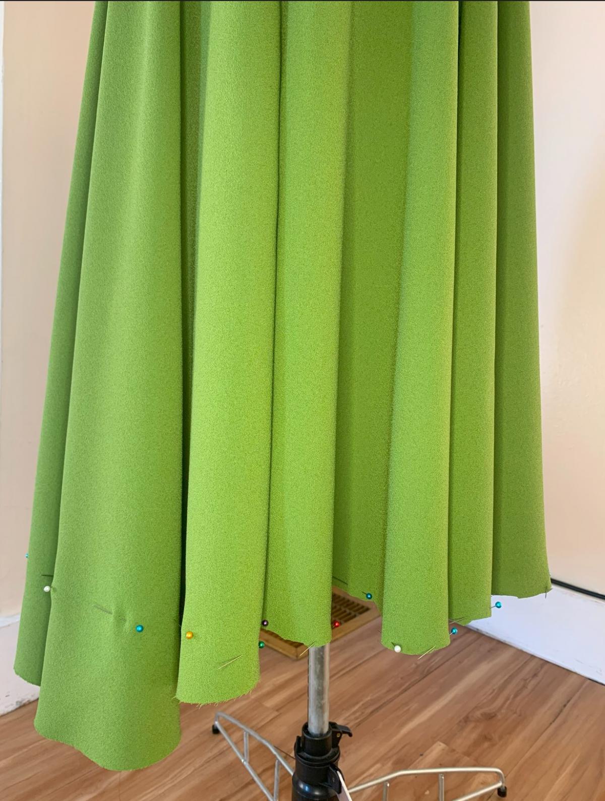 How To Hem a Circle Skirt - WeAllSew